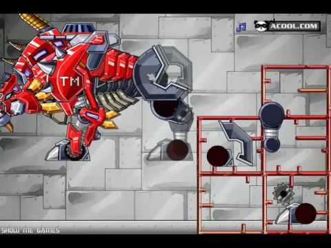 Dino Robot Fire Rhino   Game Show   Game Play   2015   HD