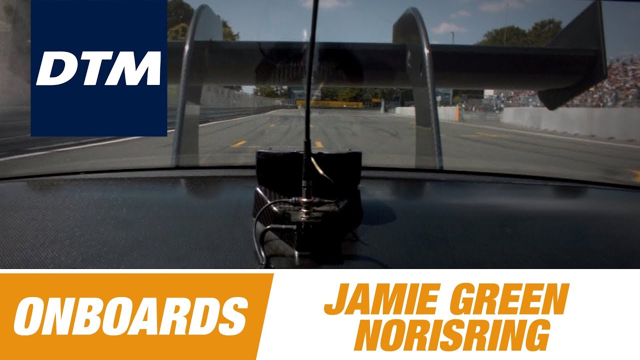 Onboard Jamie Green Audi RS5 DTM - DTM Race Norisring - YouTube