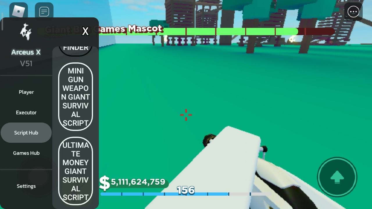 Arceus x Giant survival script - YouTube