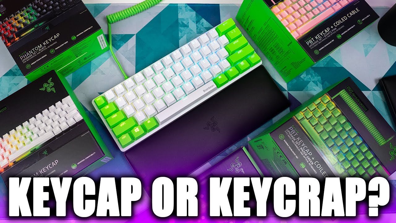 Are Razer's New Keyboard Upgrades Worth it? Razer Phantom Keycaps ...