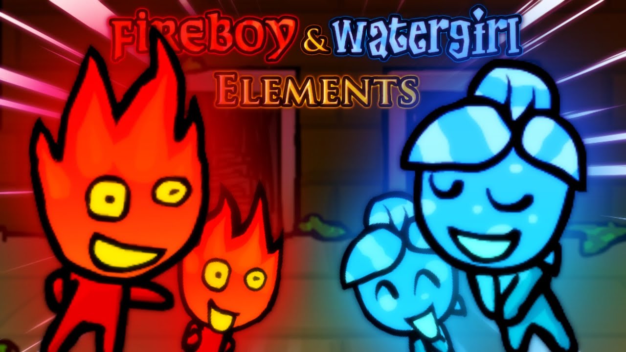 Obsidian FNF Fireboy & Watergirl [Oneshot Mod] - YouTube