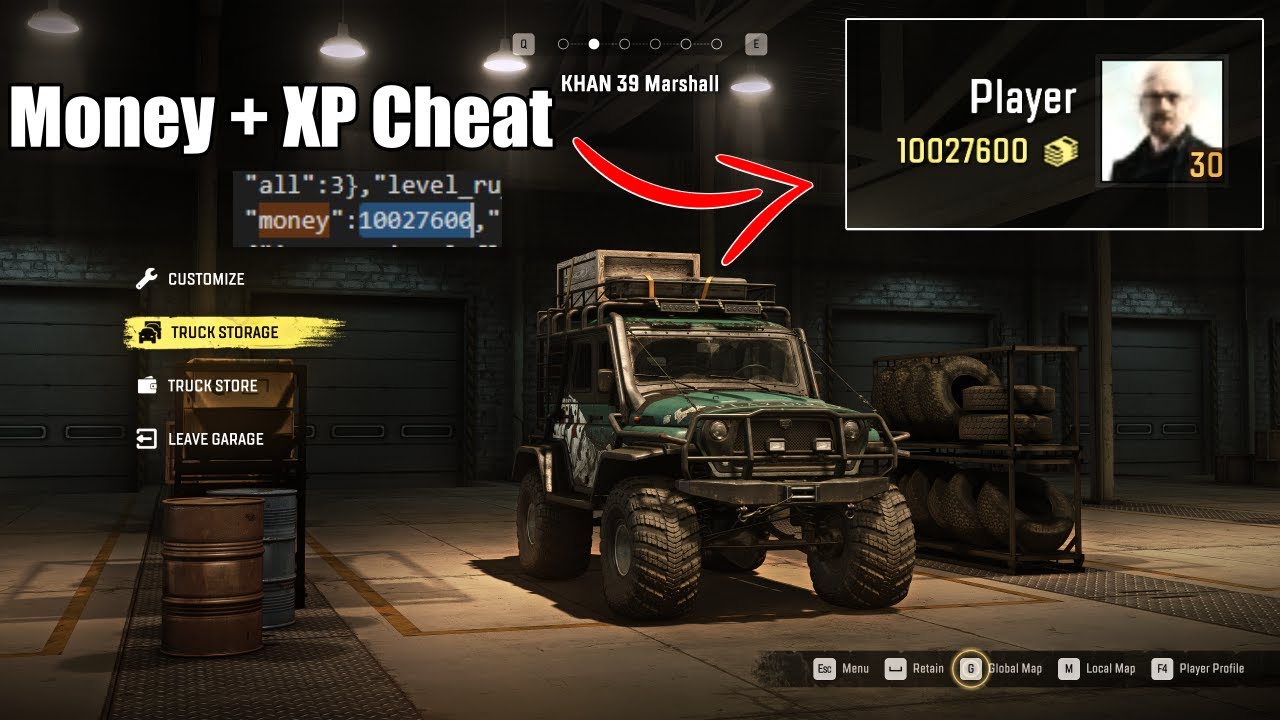 Snowrunner save game editor | Add money + XP + upgrades | 2022 - YouTube