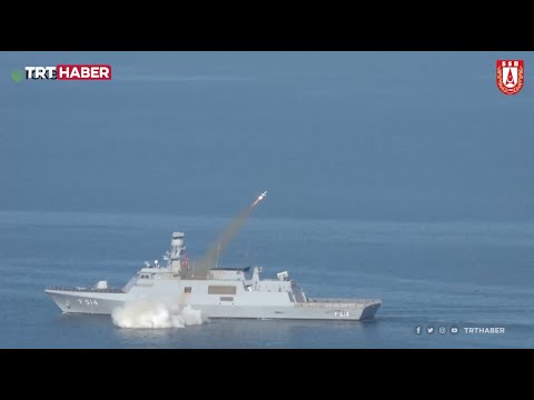Milli füze 'Atmaca' hedefi başarıyla vurdu