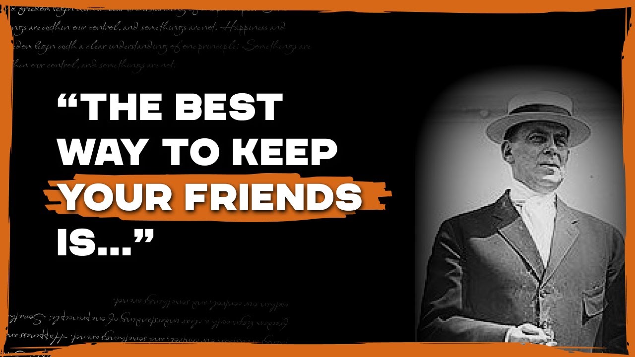 Wilson Mizner's Words of Wisdom For Mastering Life's Challenges - YouTube