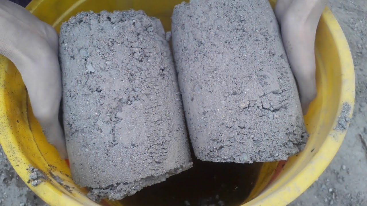 New video 💛☑️crunchy bajri sand dols⏳ crumbling in water bucket+dry ...