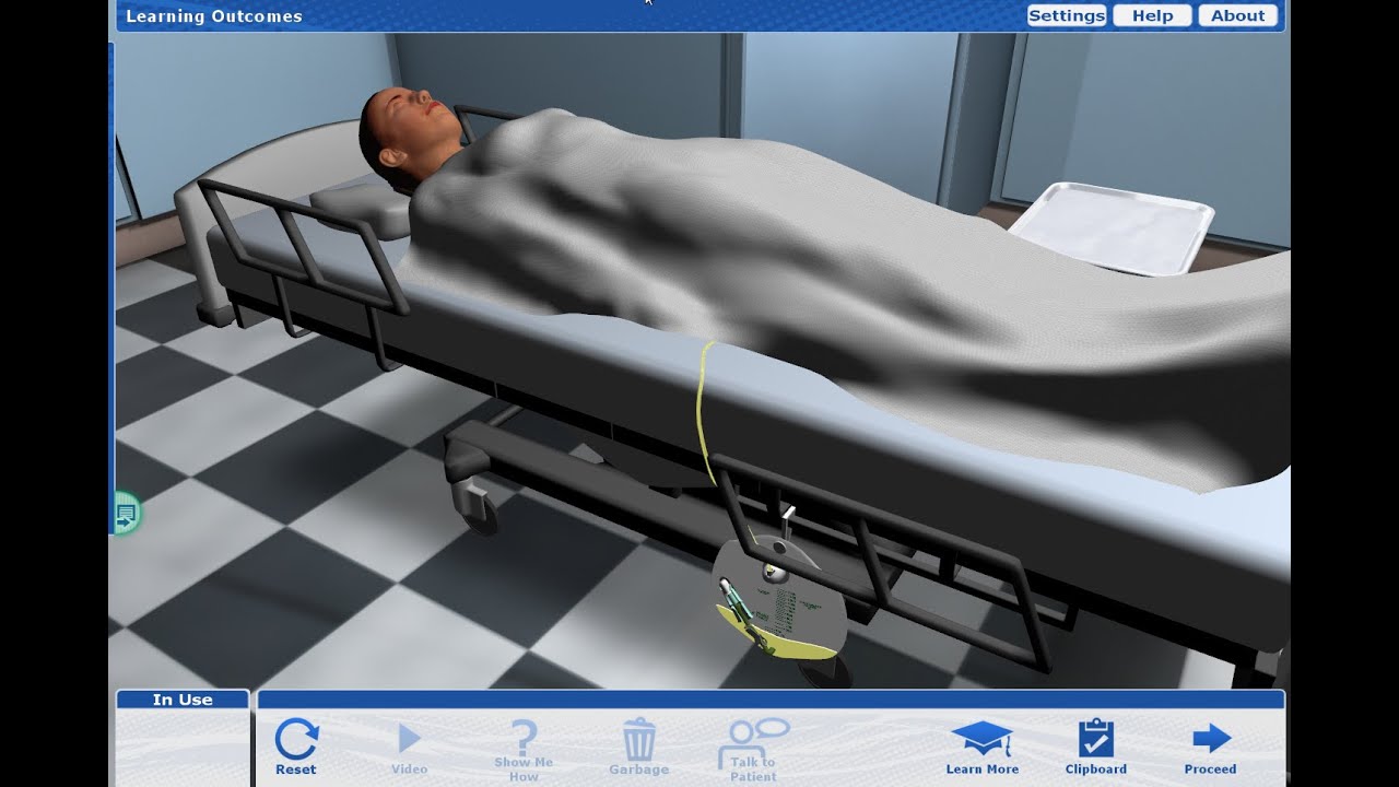 Urinary Catheter - Interactive Virtual Procedure Simulations - YouTube