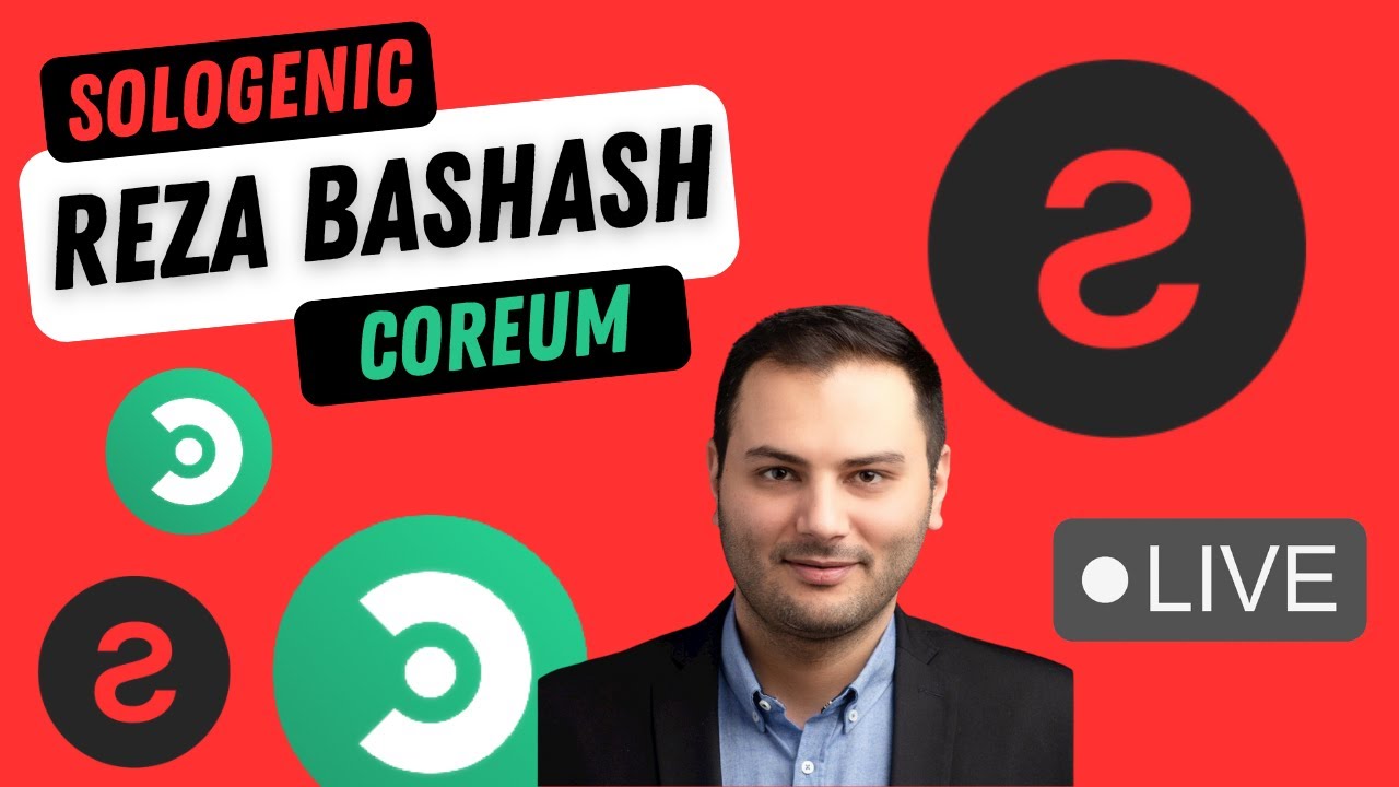 Reza Bashash CTO & Founder of Sologenic & Coreum live podcast - YouTube