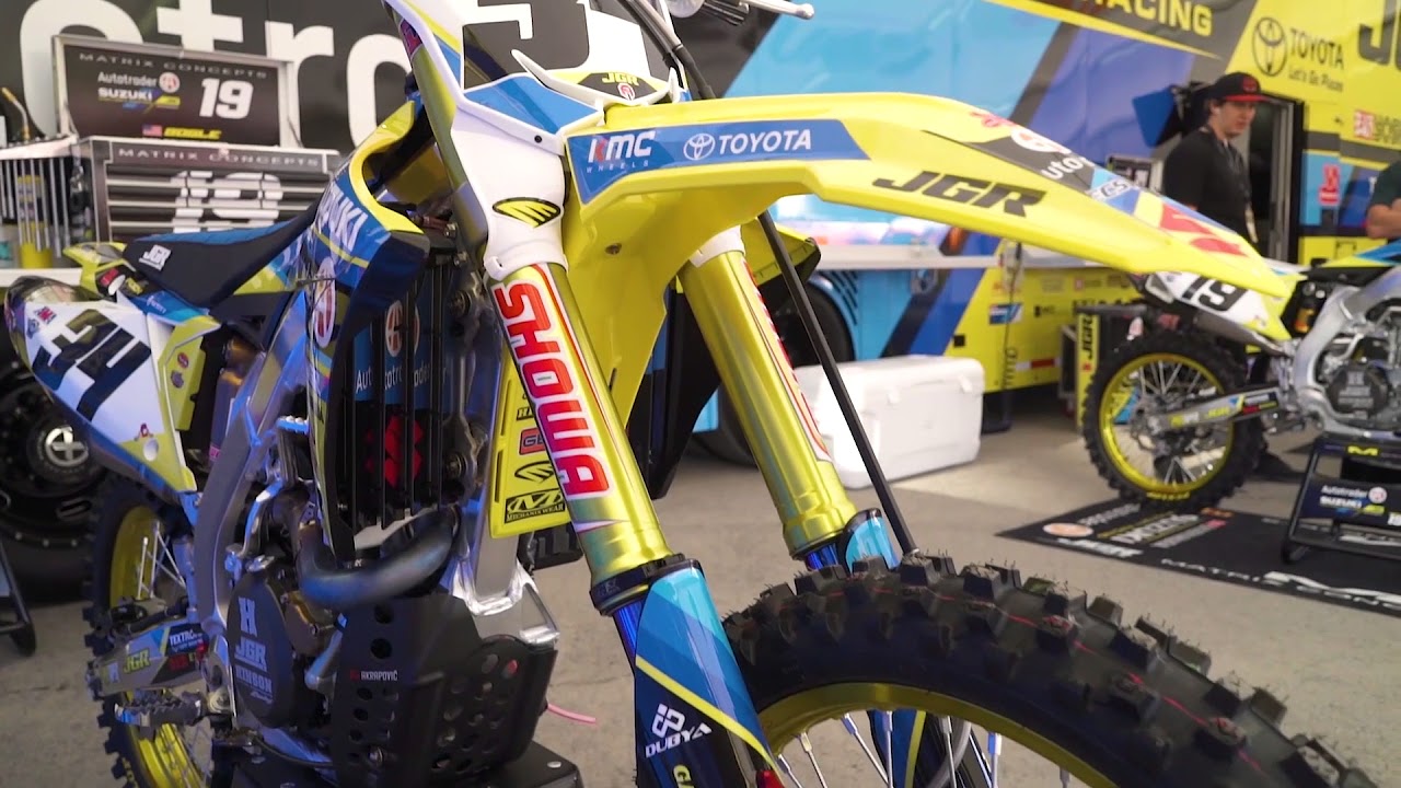 Factory Supercross Bikes 2018 - YouTube