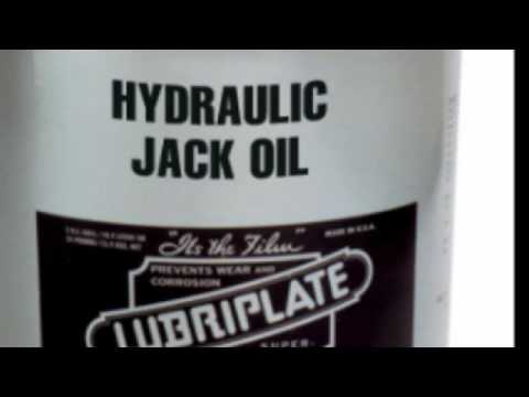 Lubriplate Hydraulic Jack Oil - YouTube