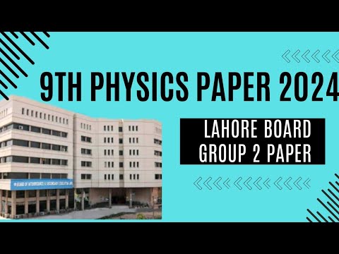 class 9 physics|physics paper presentation for 9th| - YouTube