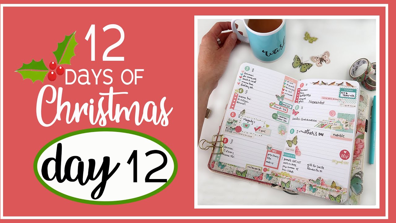 12 days of Christmas | Day 12 | Plan to Check in on Your Process - YouTube