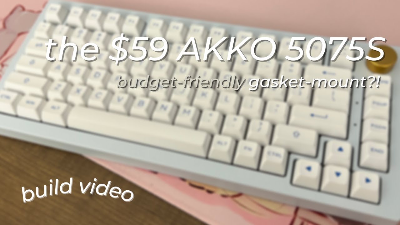 the AKKO 5075s RGB | the BEST budget board?! - YouTube
