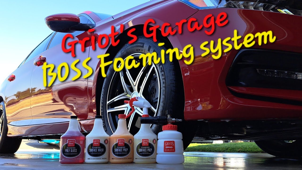 Griot's Garage Boss Foaming System | Gree-ohs | - YouTube
