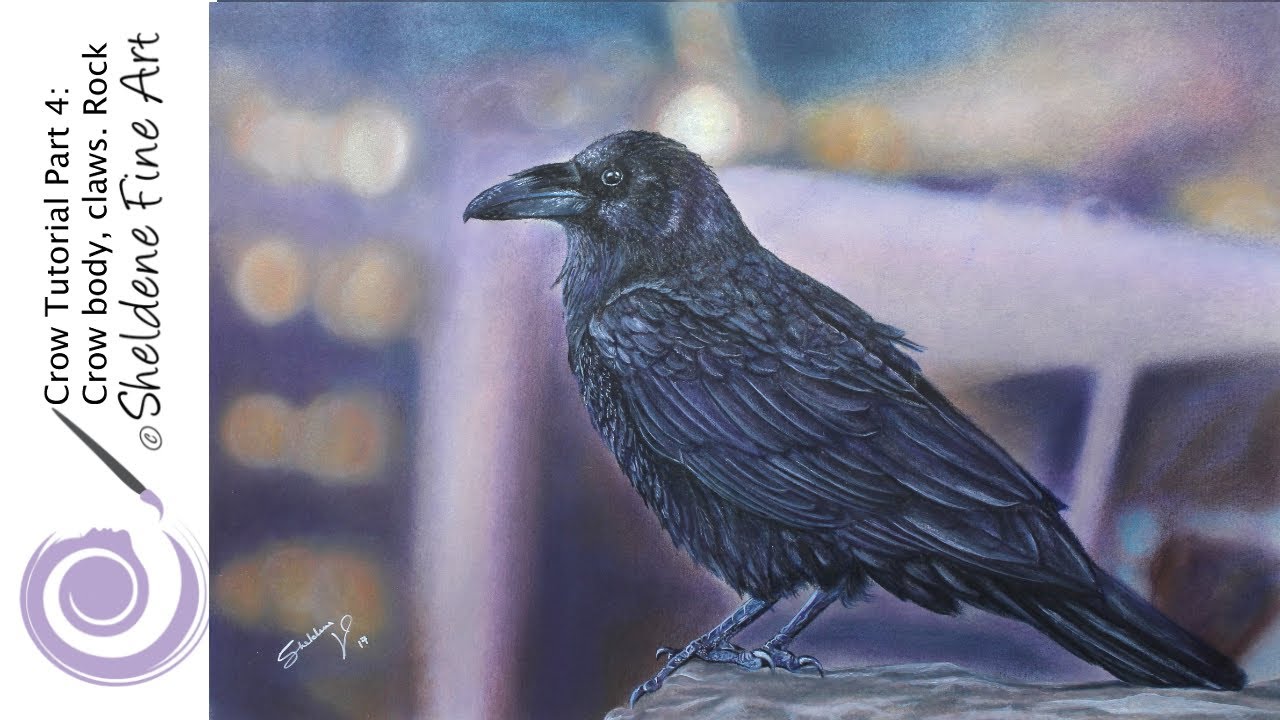 REAL-TIME: Part 4 Crow body, claws and finishing touches. - YouTube