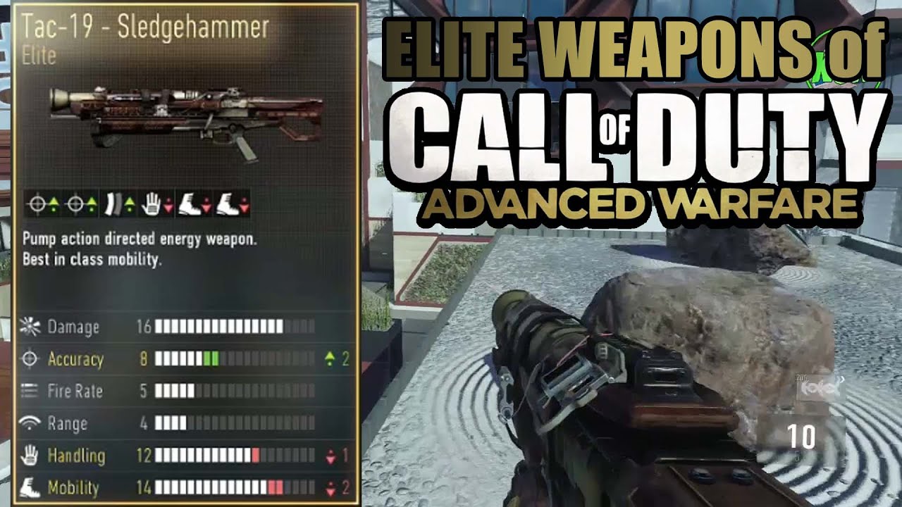 Elite Weapons of AW: "TAC-19 Sledgehammer!" (Call of Duty Multiplayer ...
