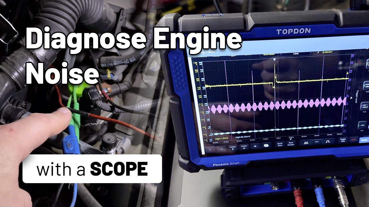 How to use an Oscilloscope to Diagnose Engine Noises - YouTube