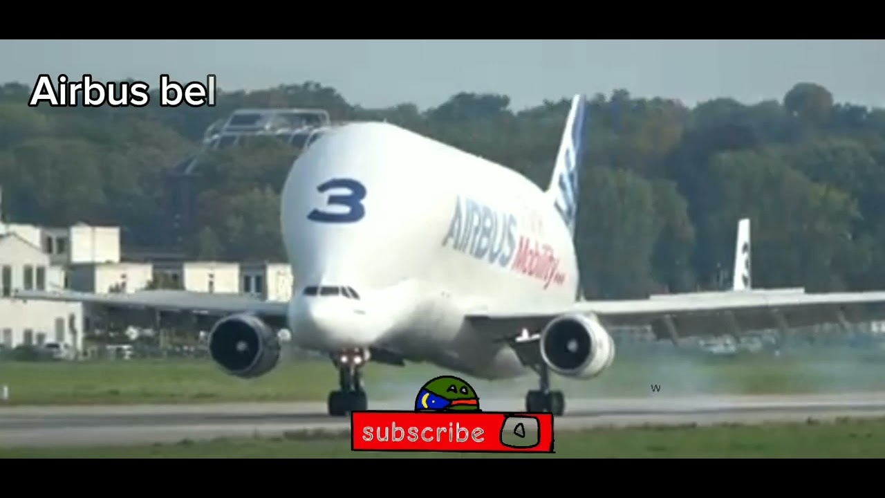 Airbus beluga pull up gpws - YouTube