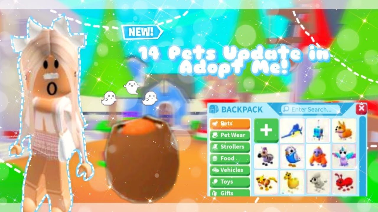 *New!* 14 Pets Update in Adopt Me! 🦓🐫 - YouTube