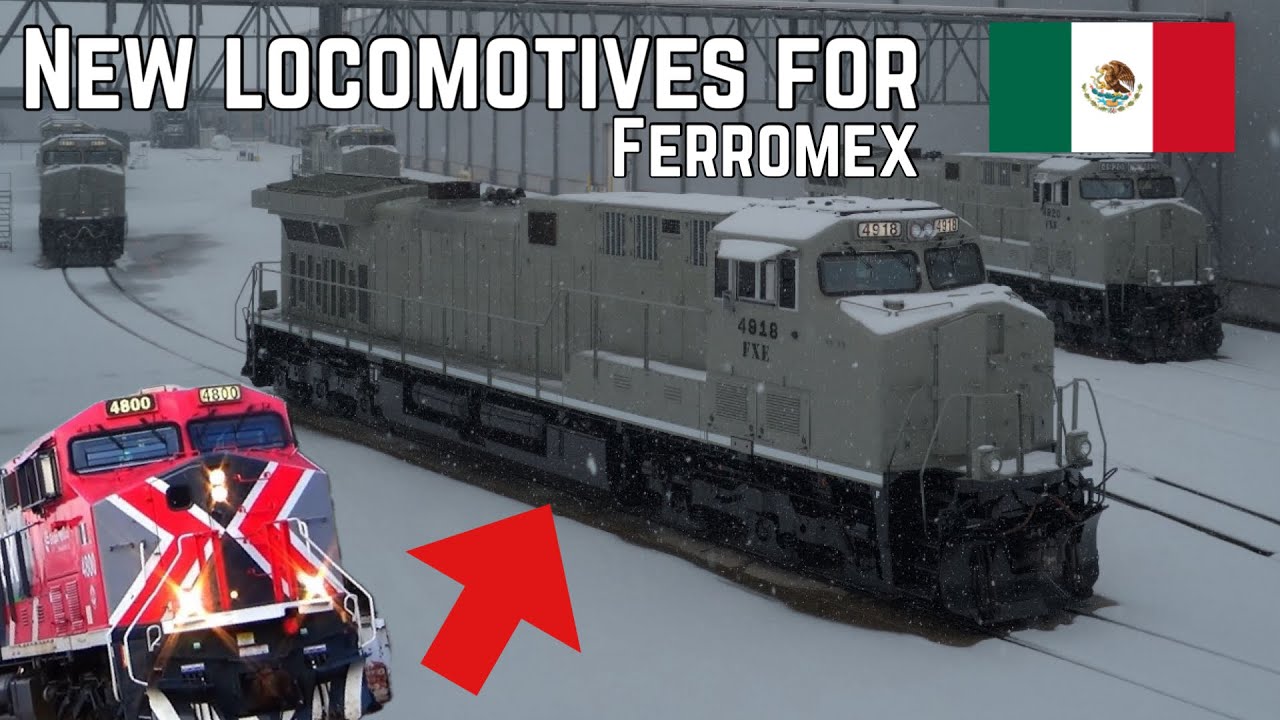 Ferromex Is Getting Bigger… (All of their Newest Locomotives they ...