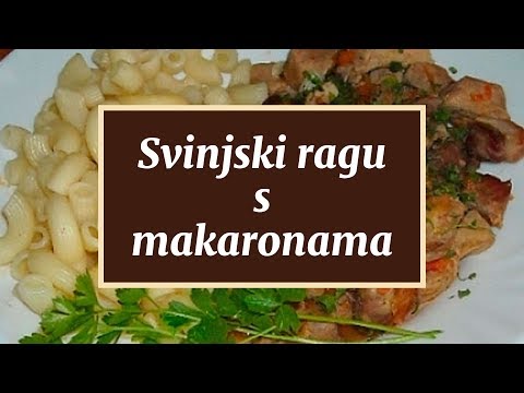 Svinjski ragu s makaronama