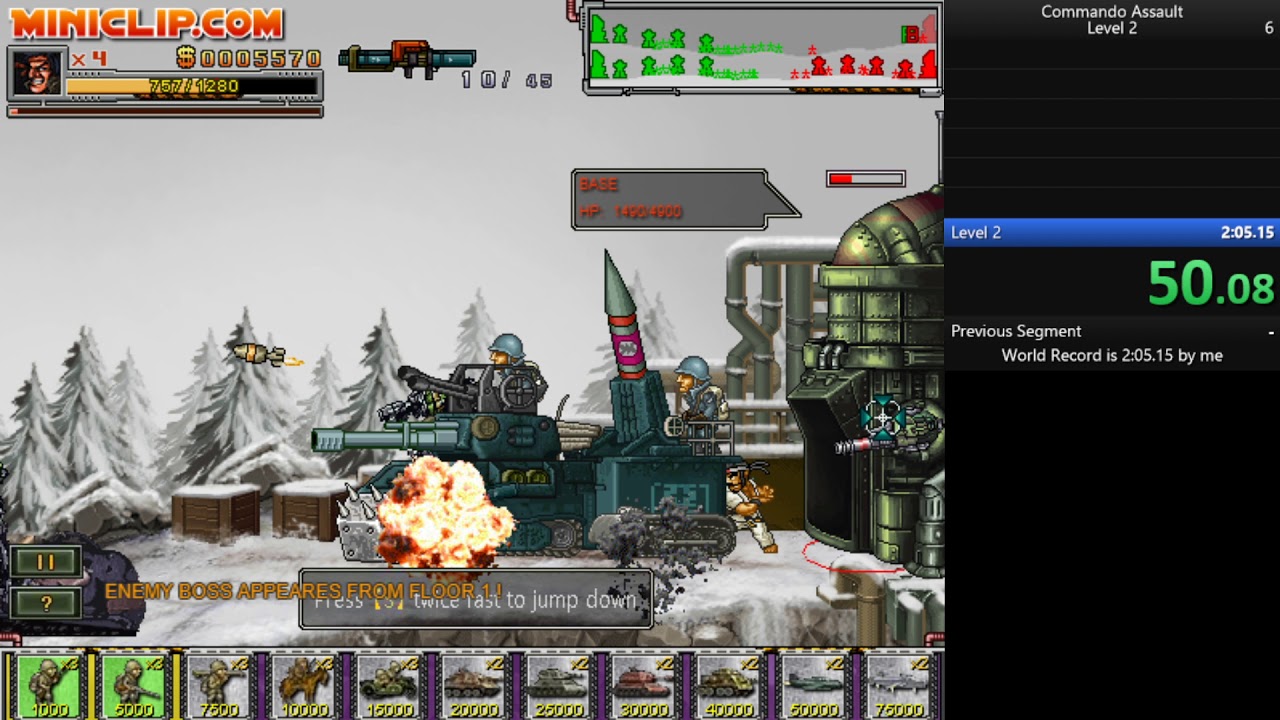 Commando Assault - Level 2 - 1:56.760 [WR] - YouTube