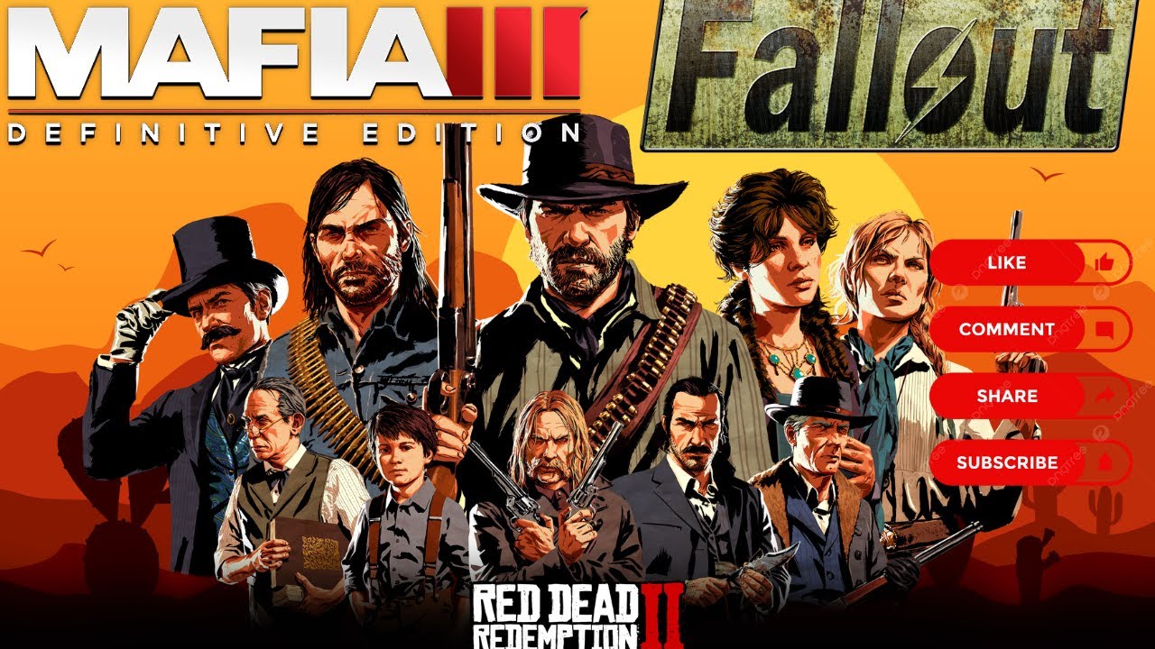 RED DEAD 2/MAFIA 3/FALLOUT 4 #REDDEAD2 #MAFIA3 #FALLOUT4 #PS5 #LIVE ...