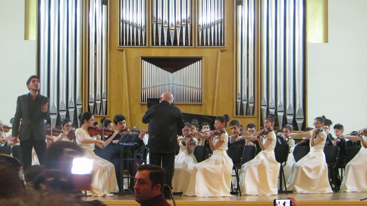 G Handel - Opera Rinaldo (Aria) by Azerbaijan Youth Symphonic Orchestra ...
