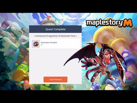 Maplestory M (楓之谷M) - Finally crafted my Dominator Pendant !!! Lucky ...