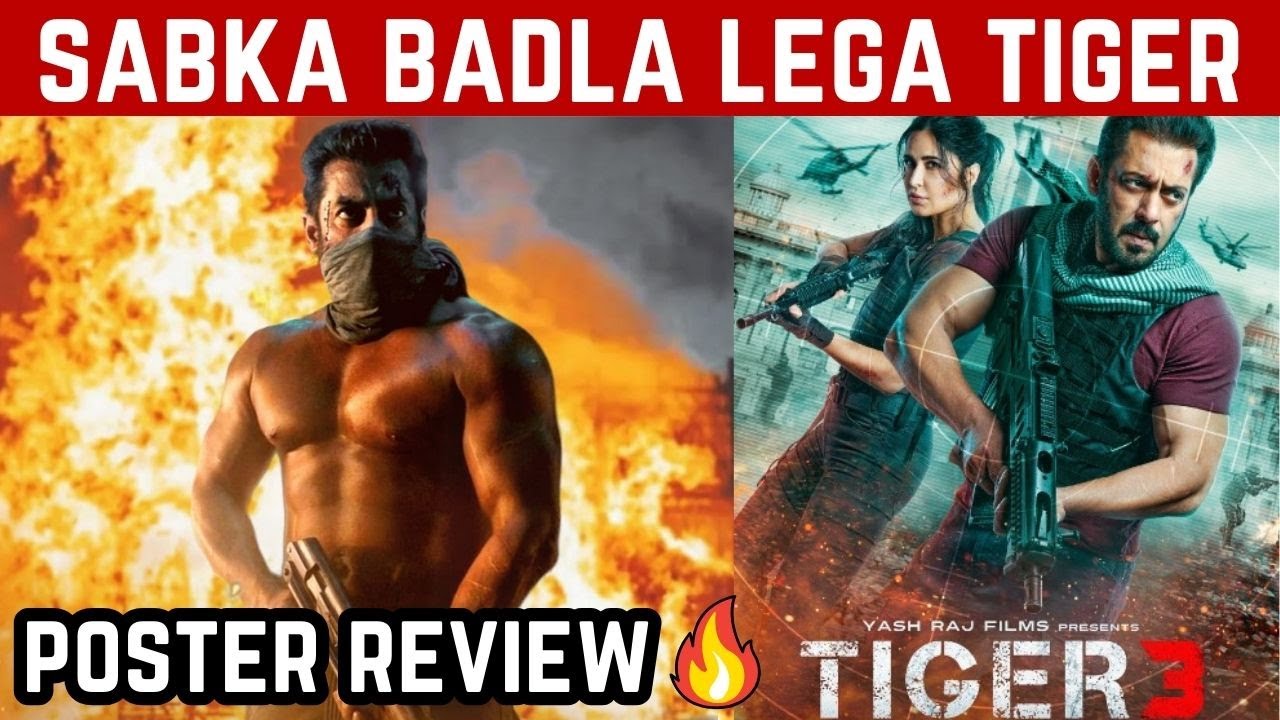 Tiger 3 Official Poster Review | Tiger 3 Poster | Tiger 3 Teaser ...