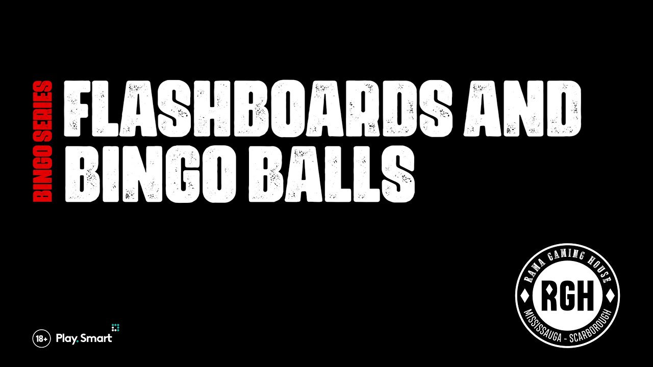 Flashboard and Bingo Balls - YouTube