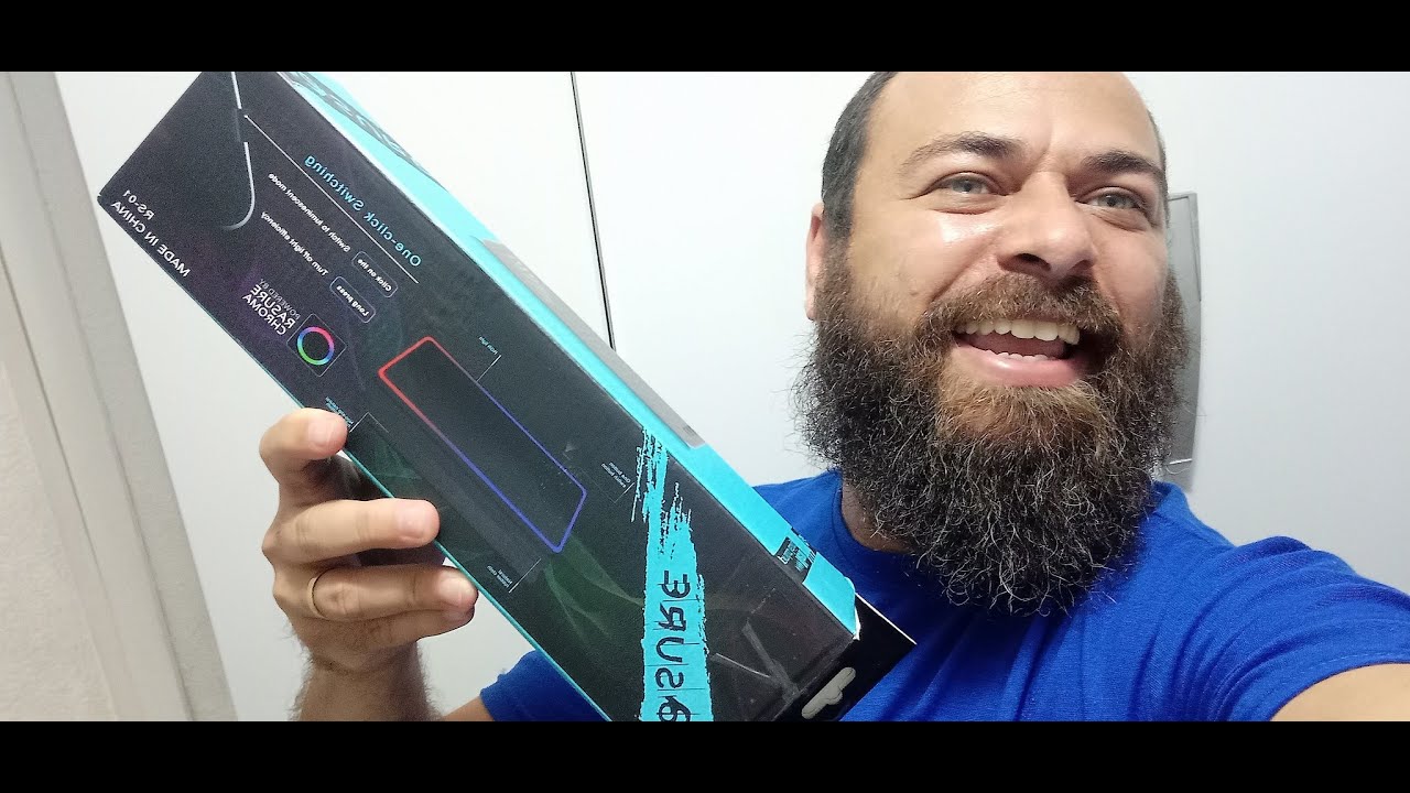 MOUSEPAD GAMER RGB RASURE RS 01 - YouTube