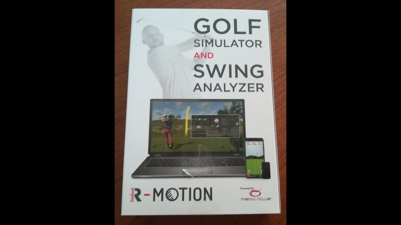 My Intro to the R-Motion Golf Simulator and Swing Analyzer - YouTube