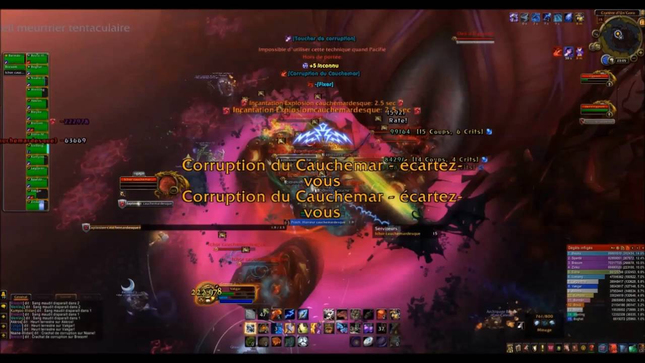 Wow legion Il'Gynoth flex mode : Enhancement Shaman - YouTube