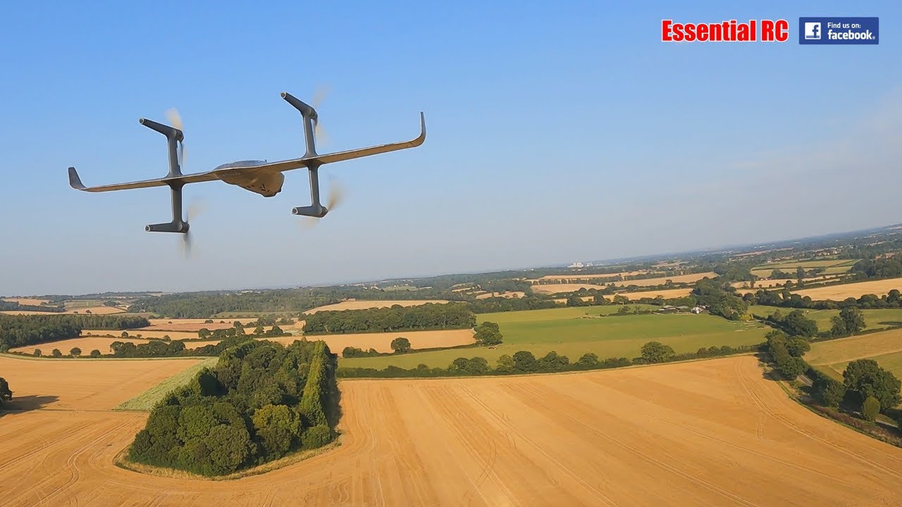 INNOVATIVE !!! H-WING PRO/SWAN-K1 PRO VTOL: LONG RANGE RC AERIAL VIDEO ...