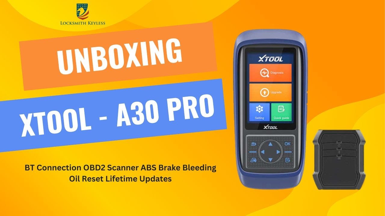 Unboxing -XTOOL - A30 PRO - YouTube