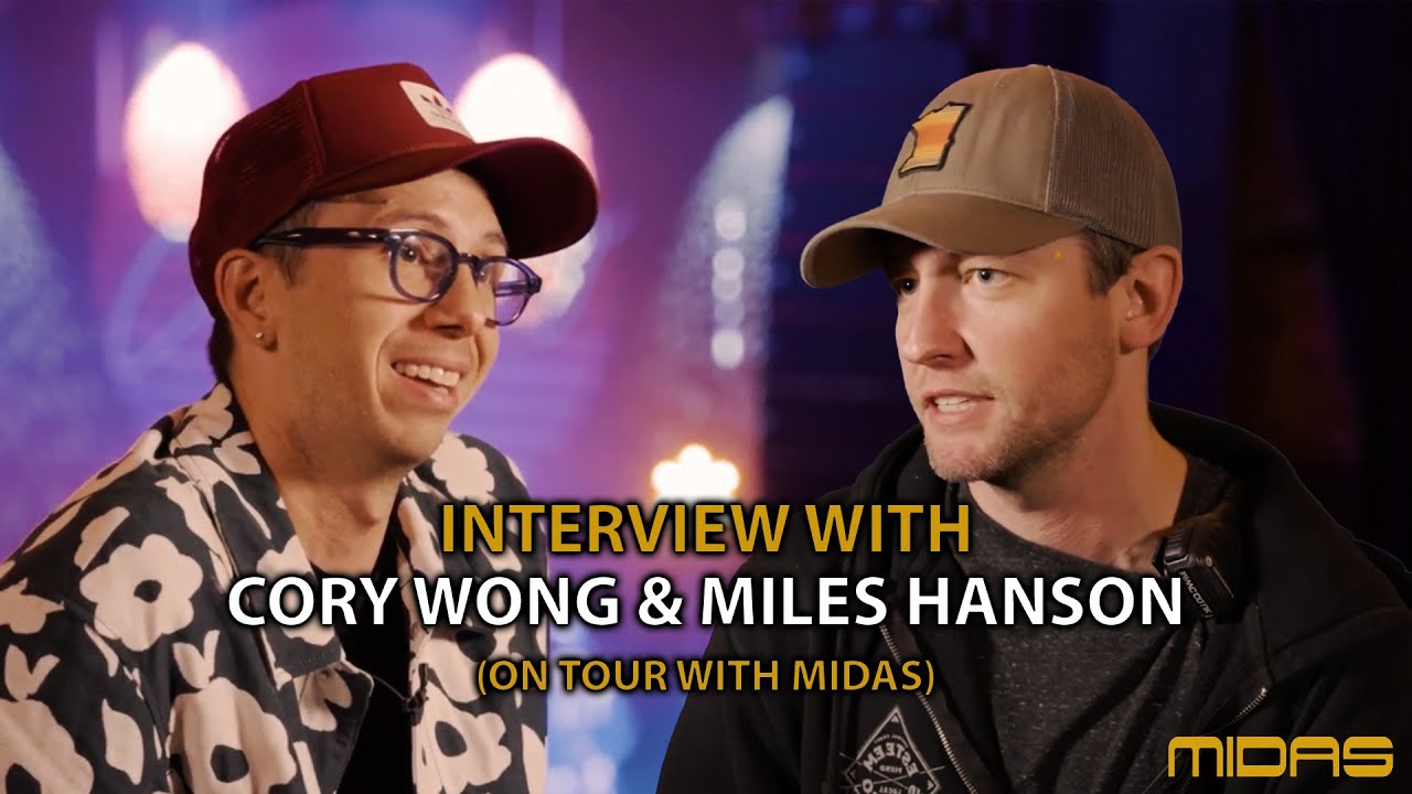 Midas HD96 On Tour with Cory Wong - Interview with Cory & Miles (FOH ...