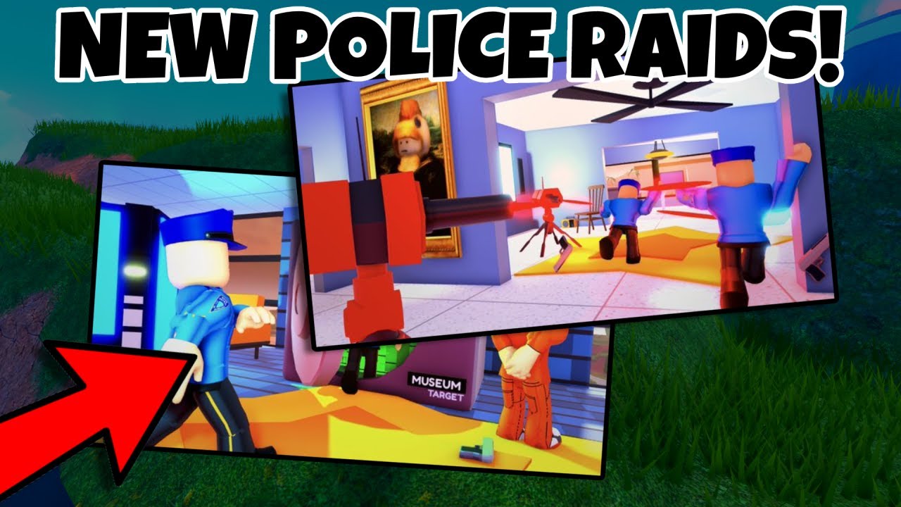New POLICE RAID Feature Coming To Jailbreak! - YouTube