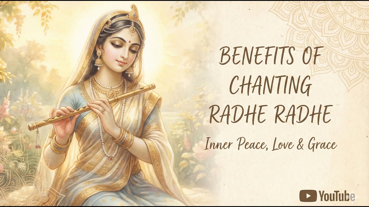 Radhe Radhe Chanting | Powerful Krishna Mantra for Peace & Devotion ...