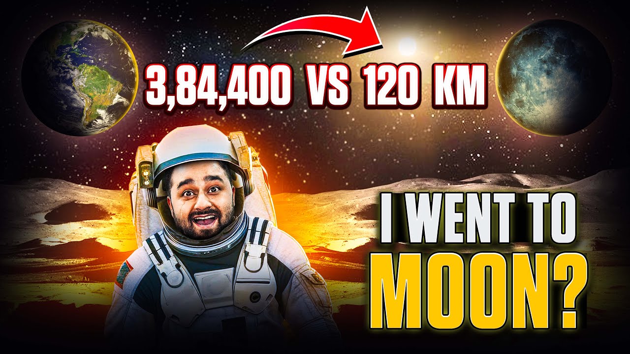 DID I TRAVEL TO THE MOON🤔| SHOAIB MALIK | #vlogs #explore #travel - YouTube