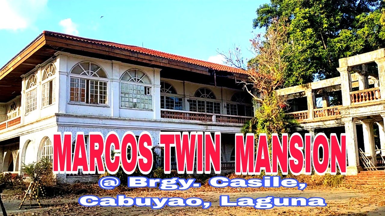 MARCOS TWIN MANSION Built in 1980s | Brgy. Casile, Cabuyao Laguna - YouTube