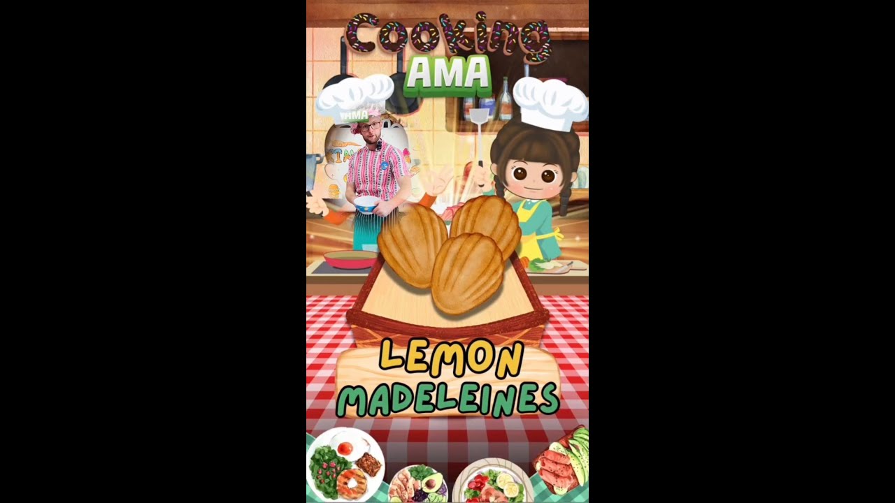 Cooking AMA : Lemon Madeleines - ขนมไข่ฝรั่งเศส - YouTube