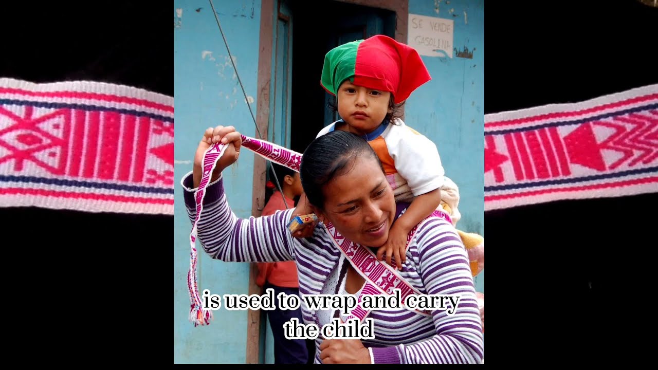 Significado del Tejido Ancestral Nasa (Chumbe) - YouTube