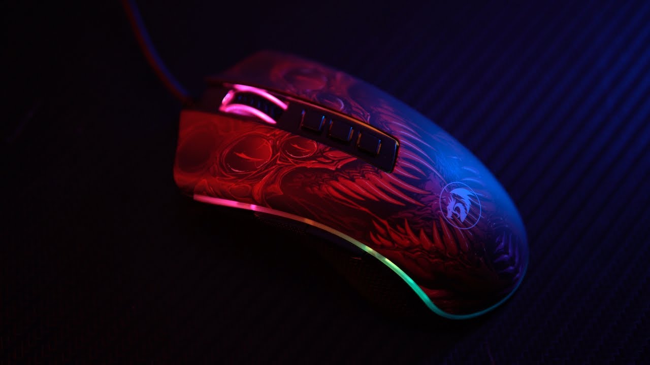 Mouse Redragon Ryu Infernal Dragon RGB - YouTube