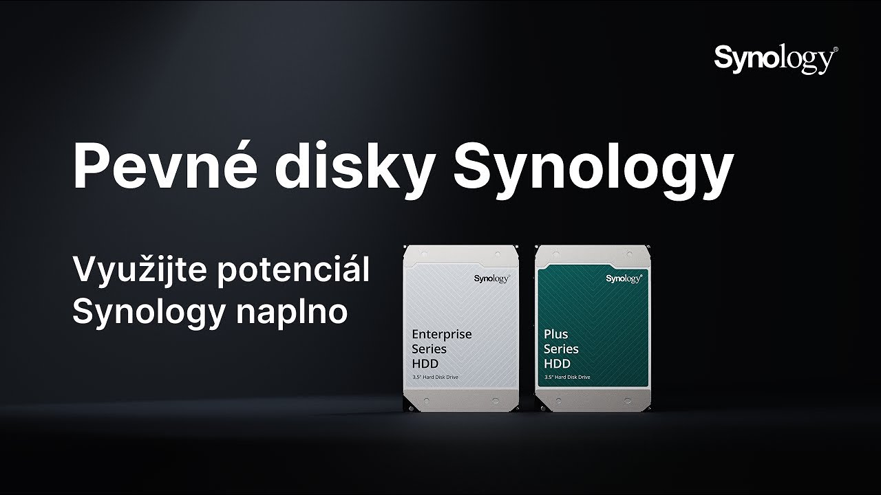 Pevné disky Synology: Využijte potenciál Synology naplno - YouTube