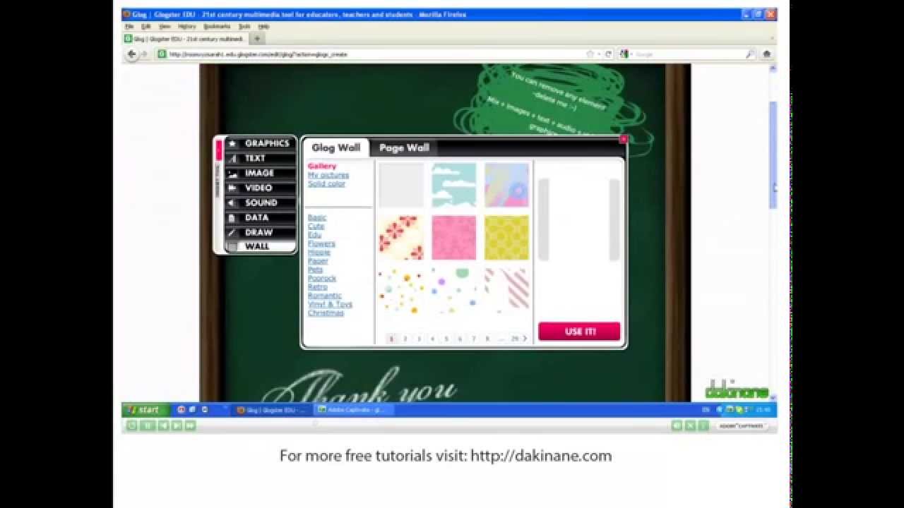Glogster Tutorial - YouTube