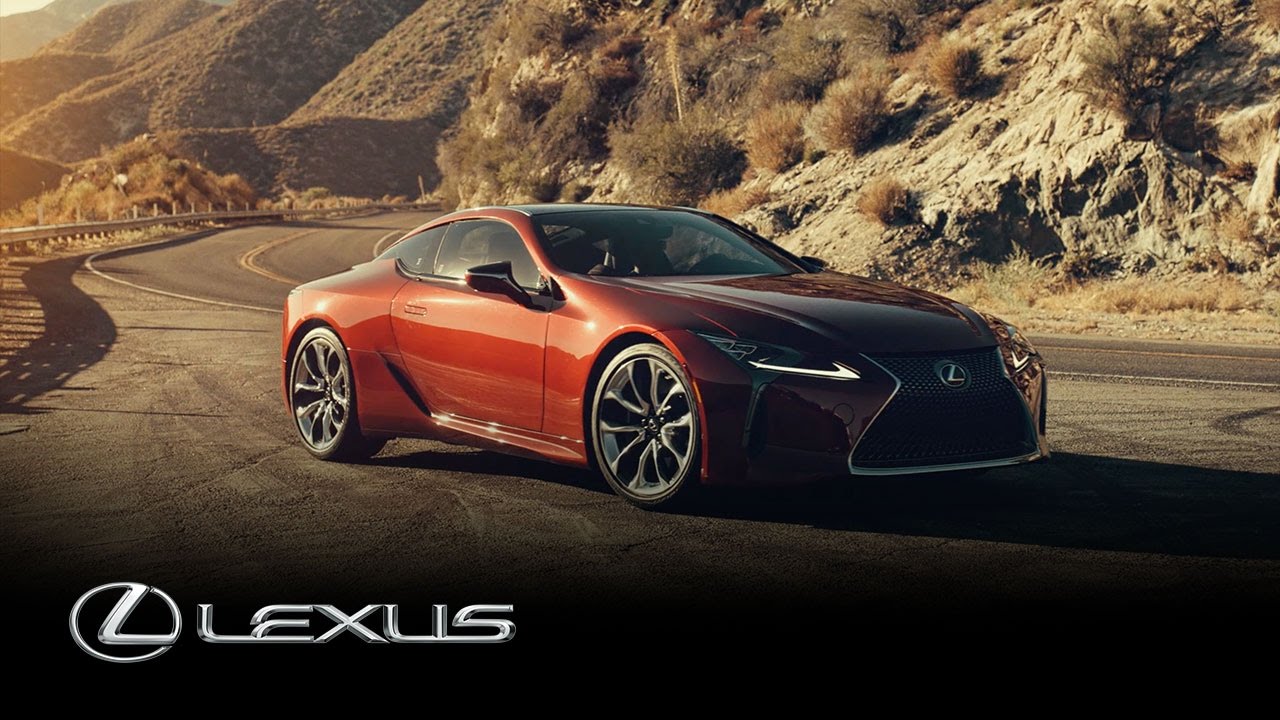 Lexus LC 500 drives California’s Angeles Crest Highway - YouTube