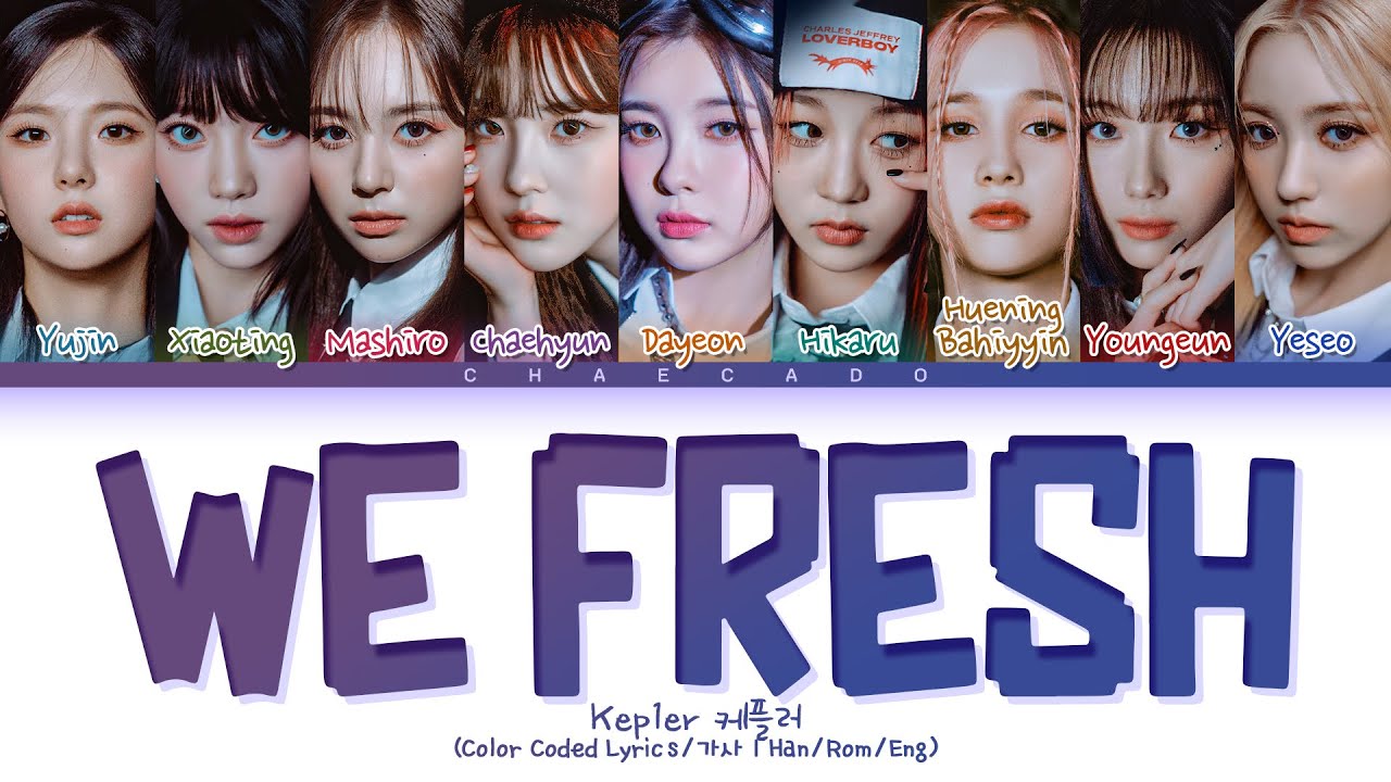 [CORRECT] Kepler We Fresh Lyrics 케플러 위플래쉬 가사 | Kep1er WeFresh | TROUBLESHOOTER | Color Coded ...
