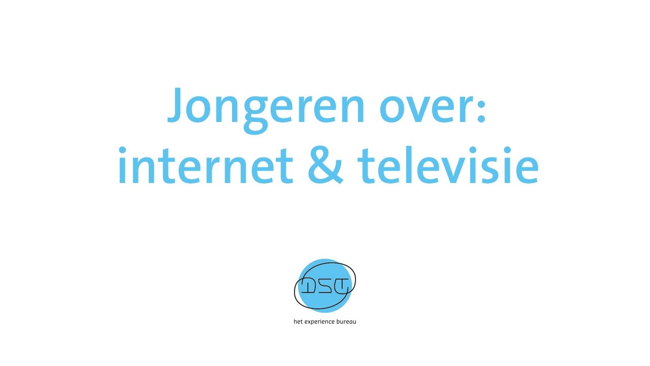 Jongeren over: Internet & televisie - YouTube
