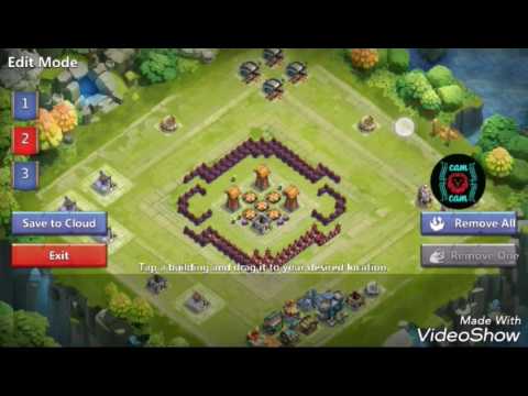 Castle Clash Base Layout TH 12 HBM F - YouTube