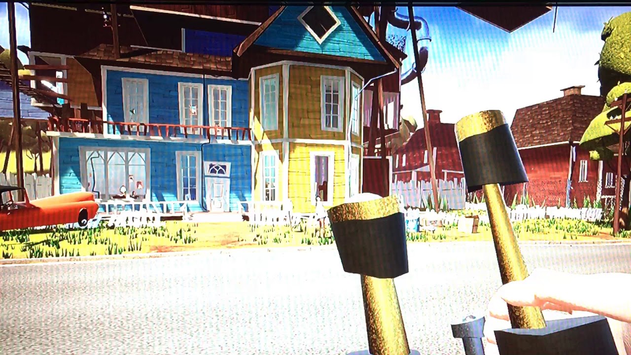 How to get the red key quick in hello neighbour - YouTube